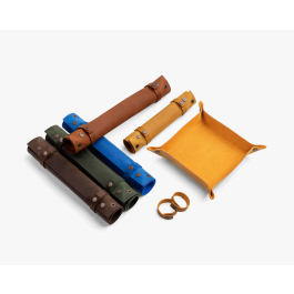 Leather Tray With Straps | hidemont.com