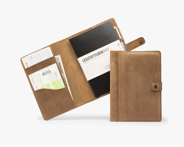 leather diary case